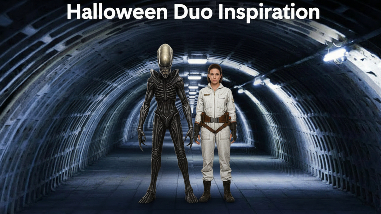 Couples Halloween: Xenomorph & Ripley Costume Inspiration - Style Tendency